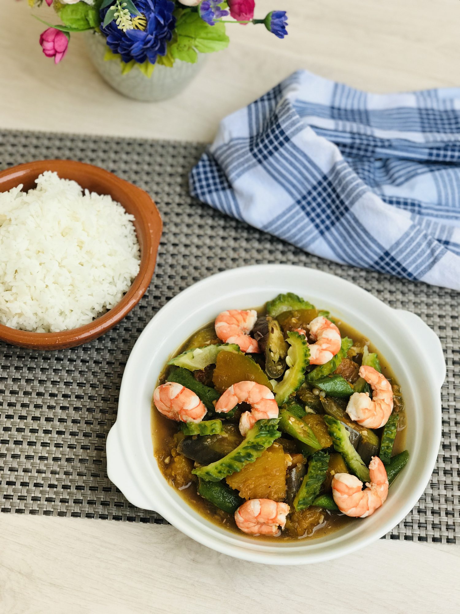 Pinakbet with Shrimp – Food Thinkers